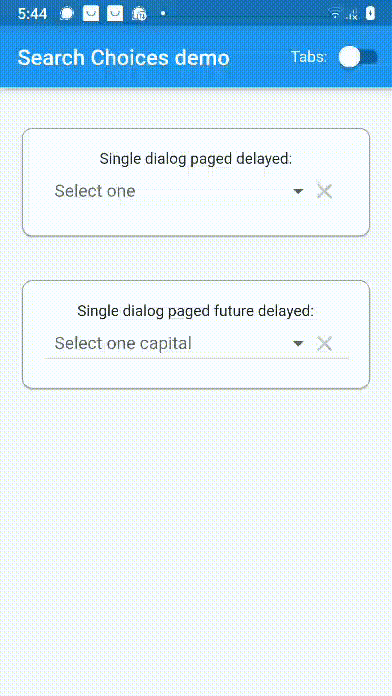 search_choices | Flutter package